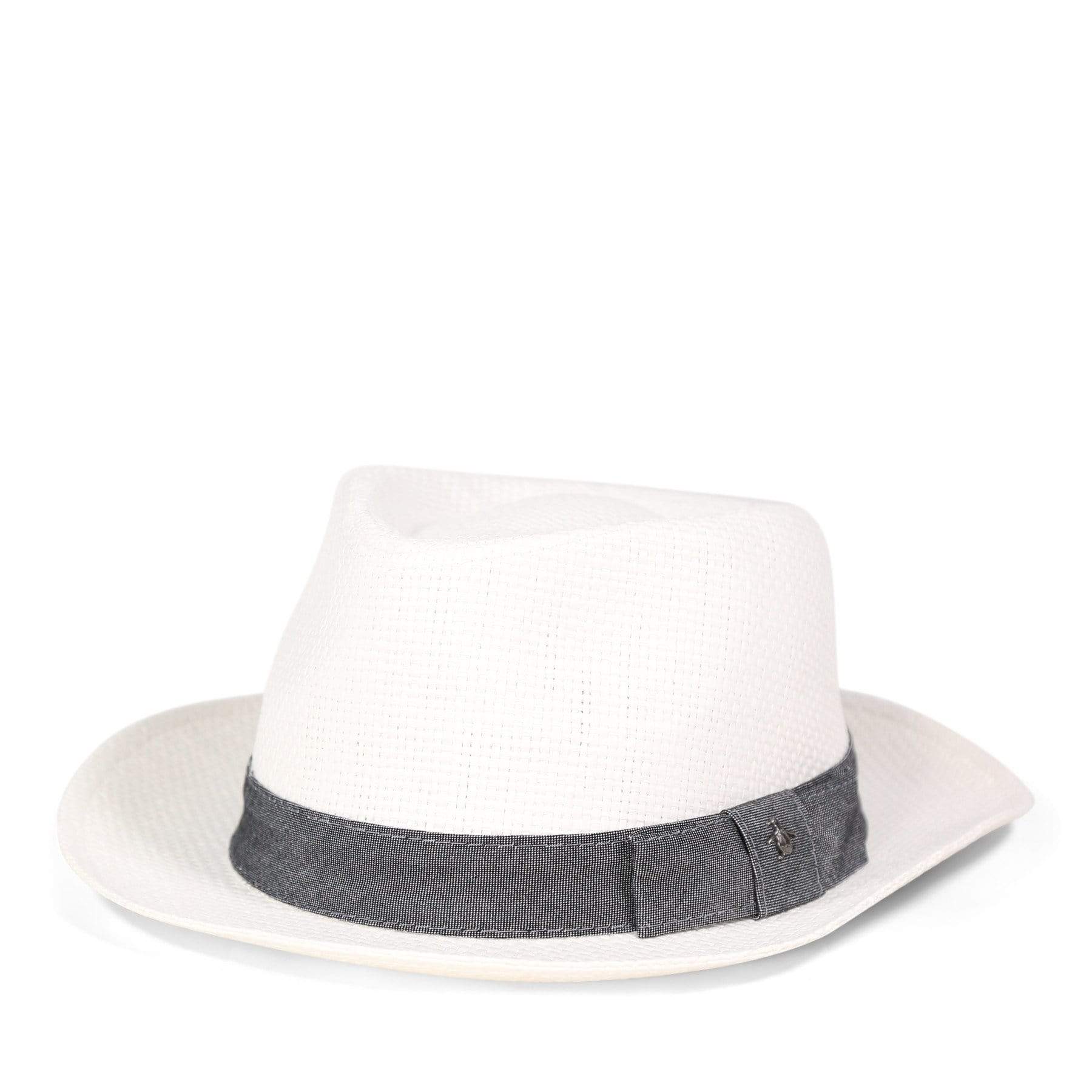 Woven Straw Fedora – Original Penguin US